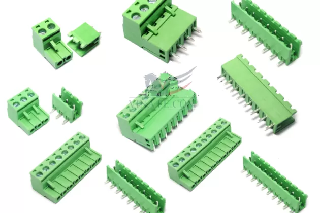 Terminal Block 9Pin 5.08 Chân Cong